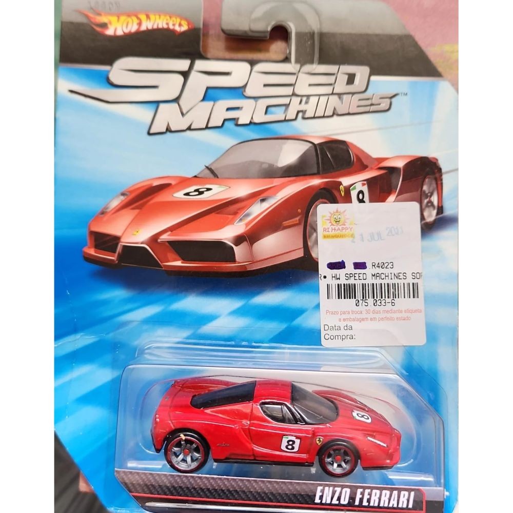 Hot Wheels Ferrari Enzo Speed Machines 2011 - Mattel T4417 - Lacrado ...