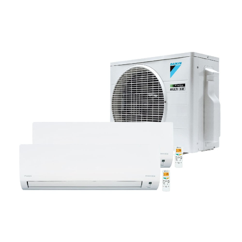Ar Condicionado Bi Split Hi Wall Inverter Daikin Lite Smart 2x9000 BTU ...