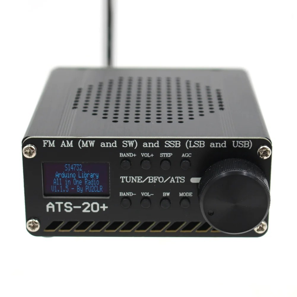 ATS-20+ plus 1024 rádio AM FM OC SSB si4735 si4732 ats-20 atualizado ...