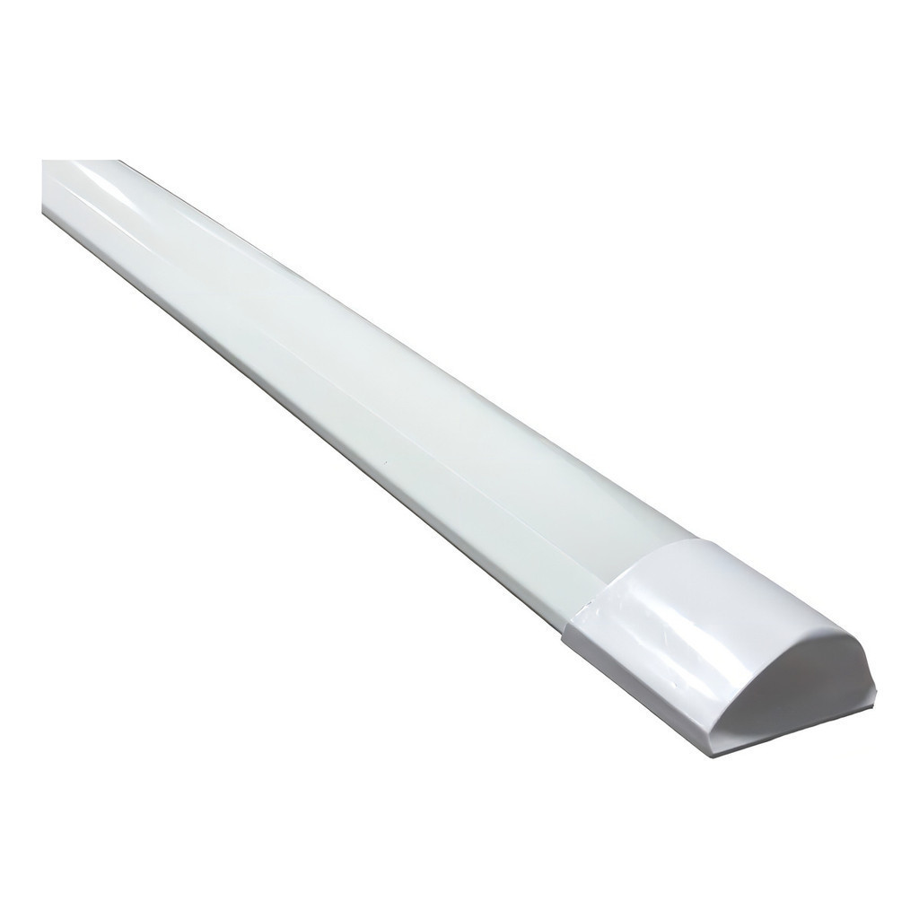 Kit 10 Linear Led Plafon Slim 40w 120cm 6000k Branco Frio | Shopee Brasil