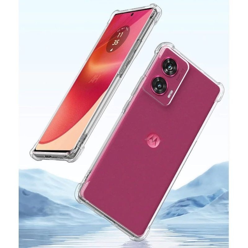 Capa Capinha Transparente Para Celulares Modelo Novo Motorola Edge 50 ...