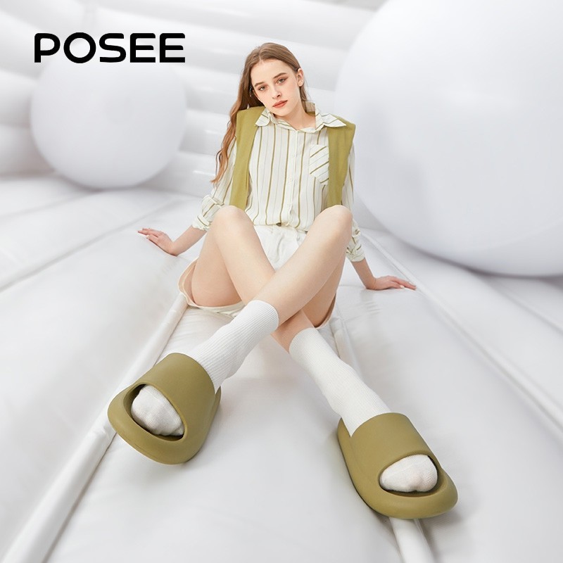 POSEE cloud slippers RMAXPRO eva soft candy step like in dog poopoo Chinelos De muffin De ...