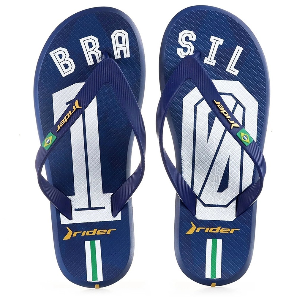 Chinelo Rider R1 Futebol Masculino - Azul | Shopee Brasil
