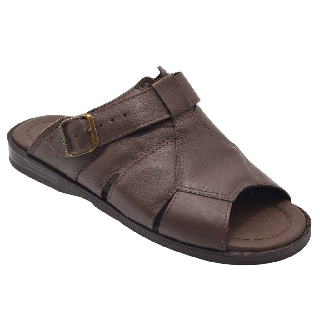 Chinelo Masculino Franciscano em Couro Legítimo Tradicional | Shopee Brasil
