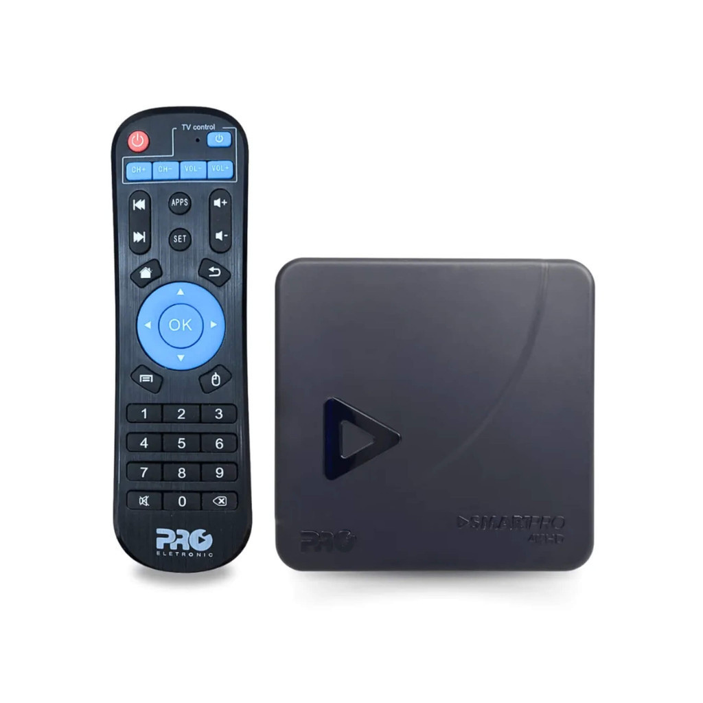 Smartbox 4K HD Wifi para Recepção De Conteúdo Digital Pro Eletronic ...