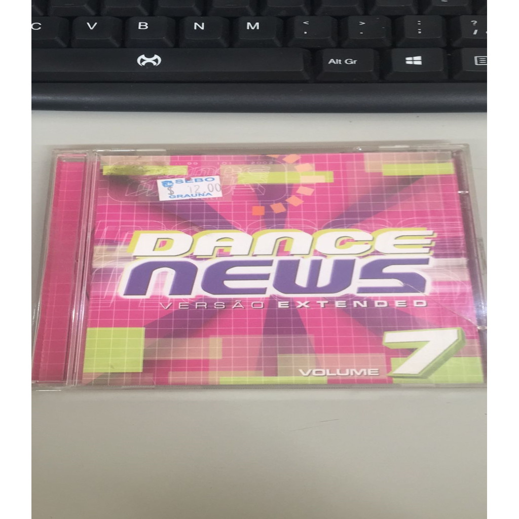 CD: Dance News Versao Extend Volume 7 - N° 165 interprete Varios | Shopee Brasil