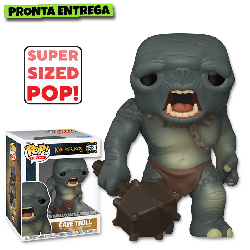 Funko Pop! The Lord of The Rings - Cave Troll 1580 | Shopee Brasil