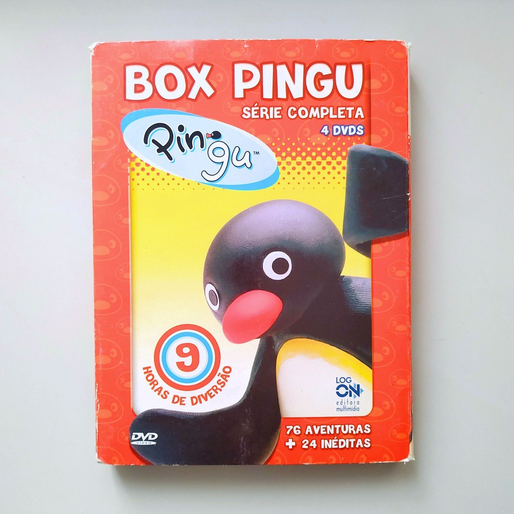 DVD Box Pingu - A Série Completa (4 DVDs) | Shopee Brasil