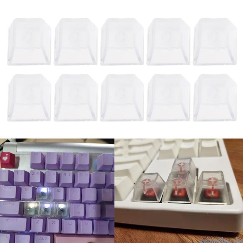 zebeibbcbr ABS R4 Keycaps Transparente Matte Backlit Keycap Para ...