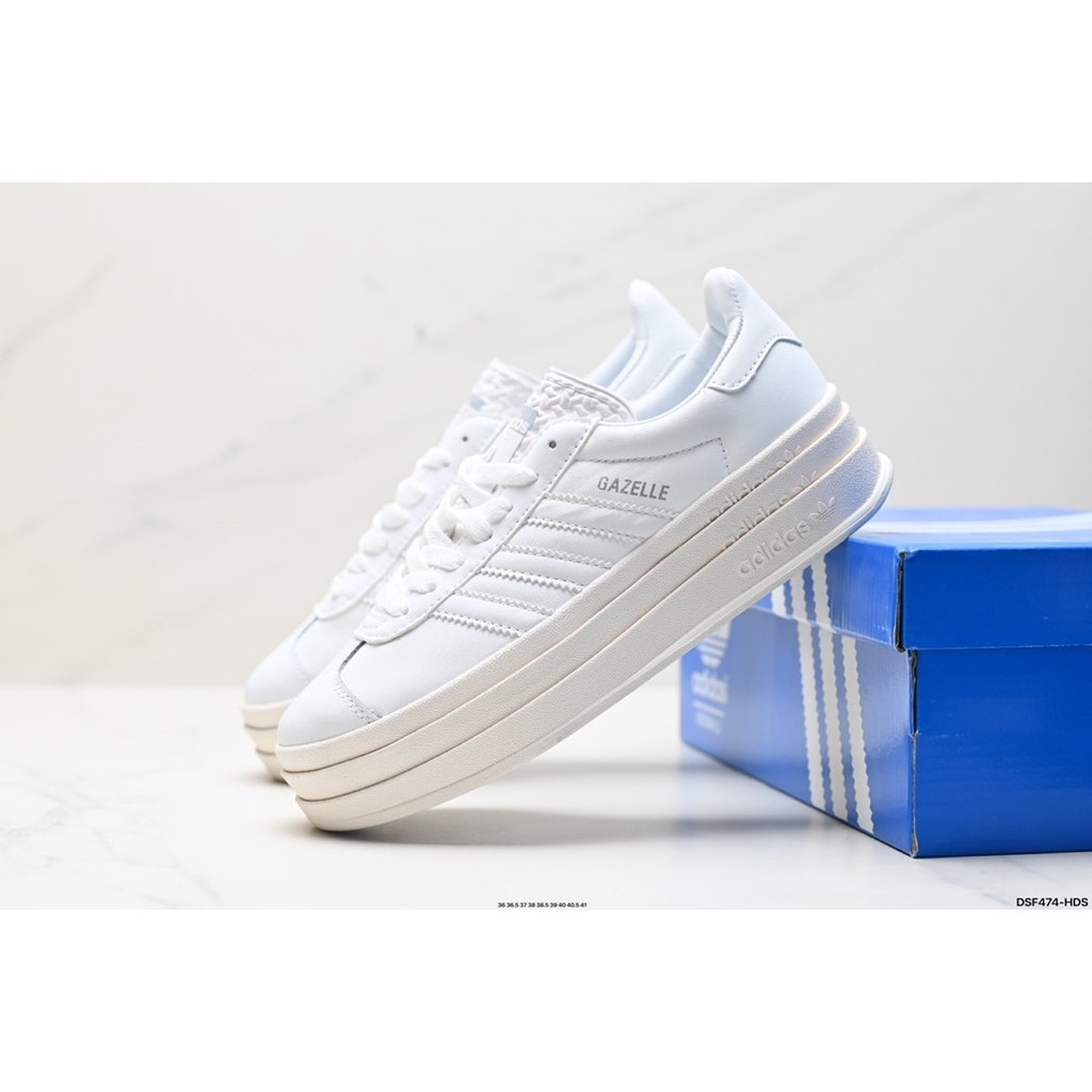 100 % original AD Originais Gazelle Bold W Baixo Topo Grosso Altura ...