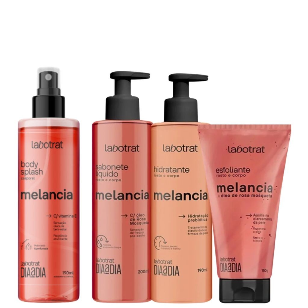 Kit Tratamento Diário Labotrat: Sabonete Líquido, Hidratante ...