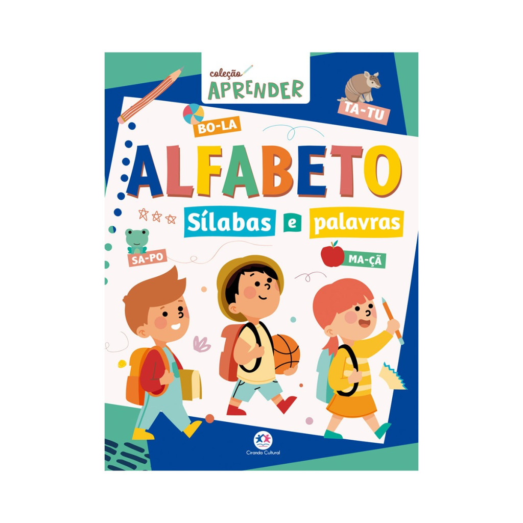 Alfabeto - Sílabas e palavras | Shopee Brasil