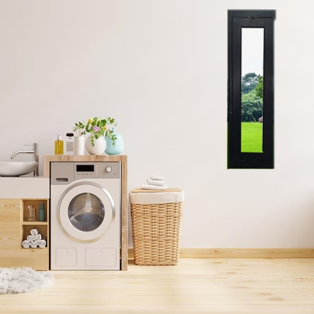 Janela Vitrô Capelinha de Alumínio 80x30 Cm Linha Veneza | Shopee Brasil