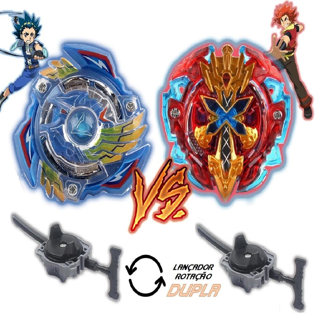 Kit 2 Beyblade Burst Valtryek Valkyrie Vs Xcalibur Xcalius Valt Vs ...