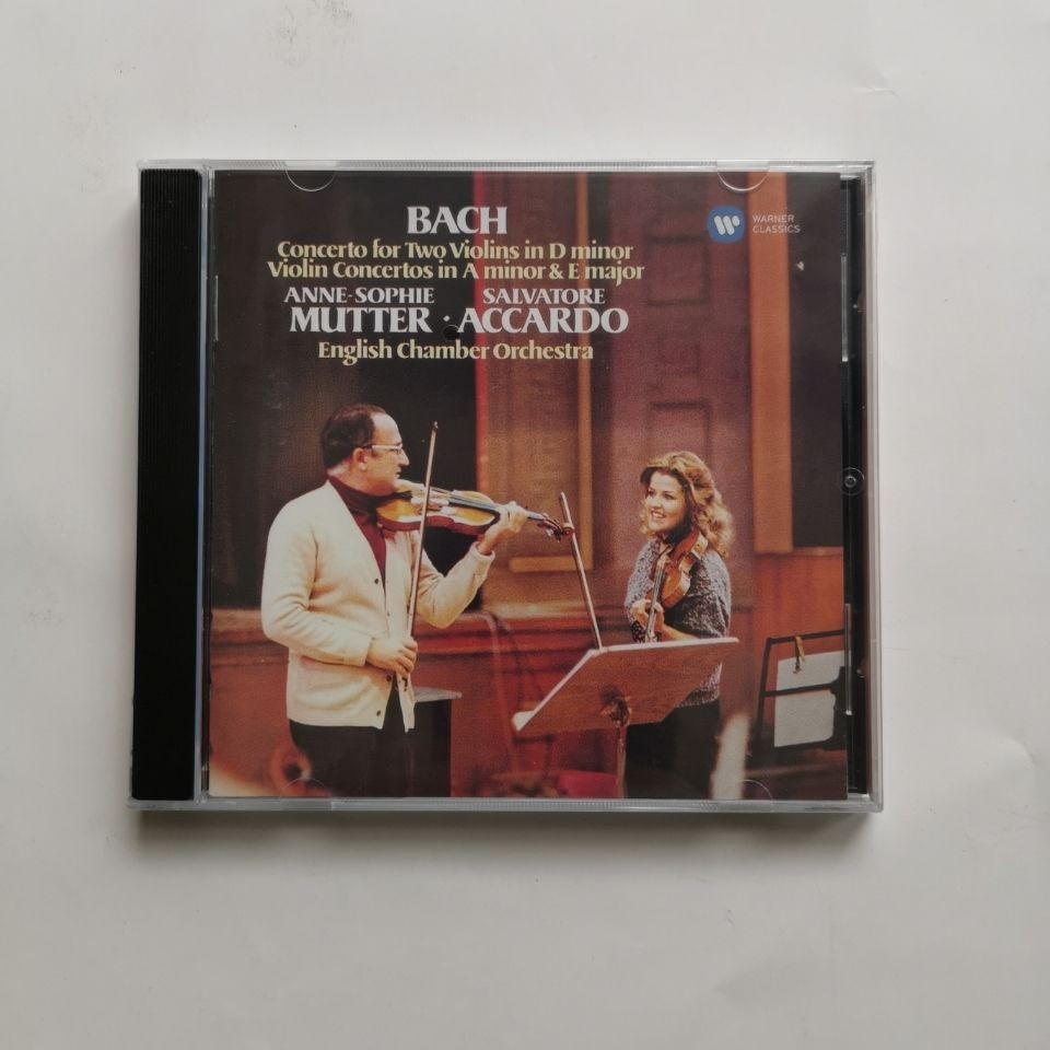 Bach Anne-Sophie Mutter , Salvatore Accardo , Orquestra De Câmara ...