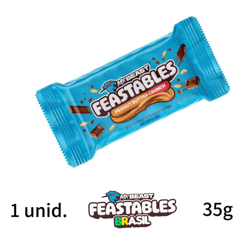 Feastables De 35g (escolher Sabor) Mr Beast Chocolate | Shopee Brasil