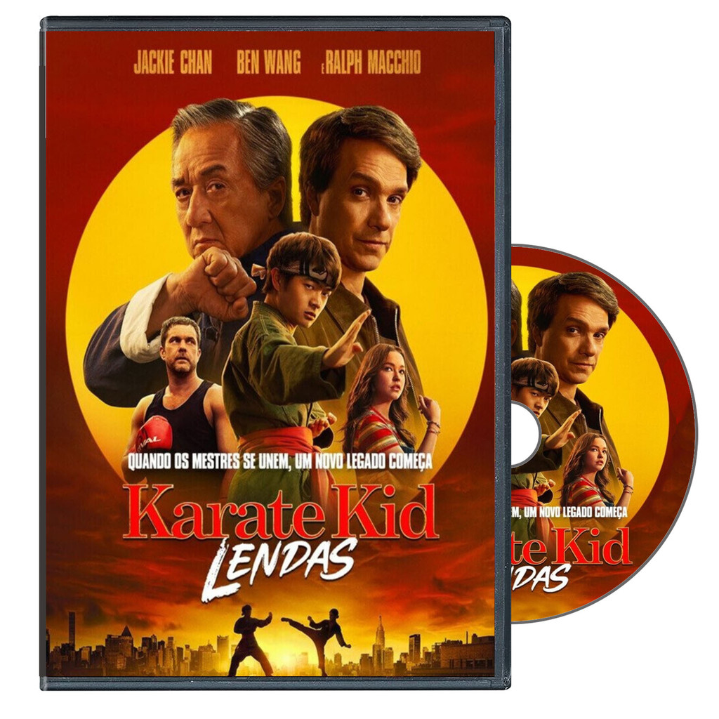 Dvd Karatê Kid: Lendas - Dublado Português ( 2025) | Shopee Brasil
