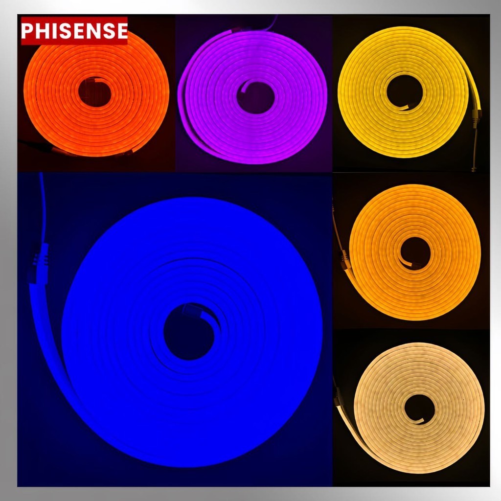 SHINESHOP Fita Led Neon 5m flexivel 12v Bivolt fita led neon para ...