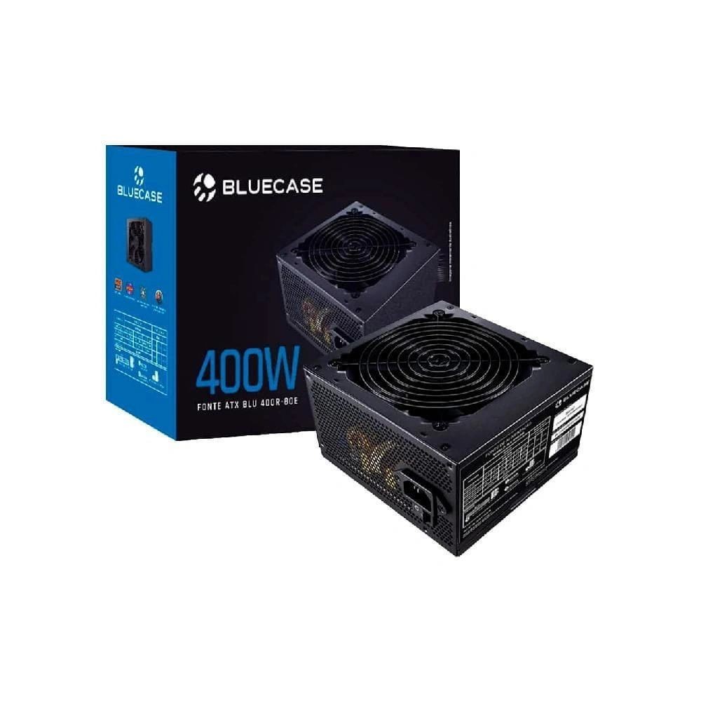 Fonte 400w Atx 80 Plus Bronze Bluecase PFC Ativo BLU400R-82E | Shopee ...