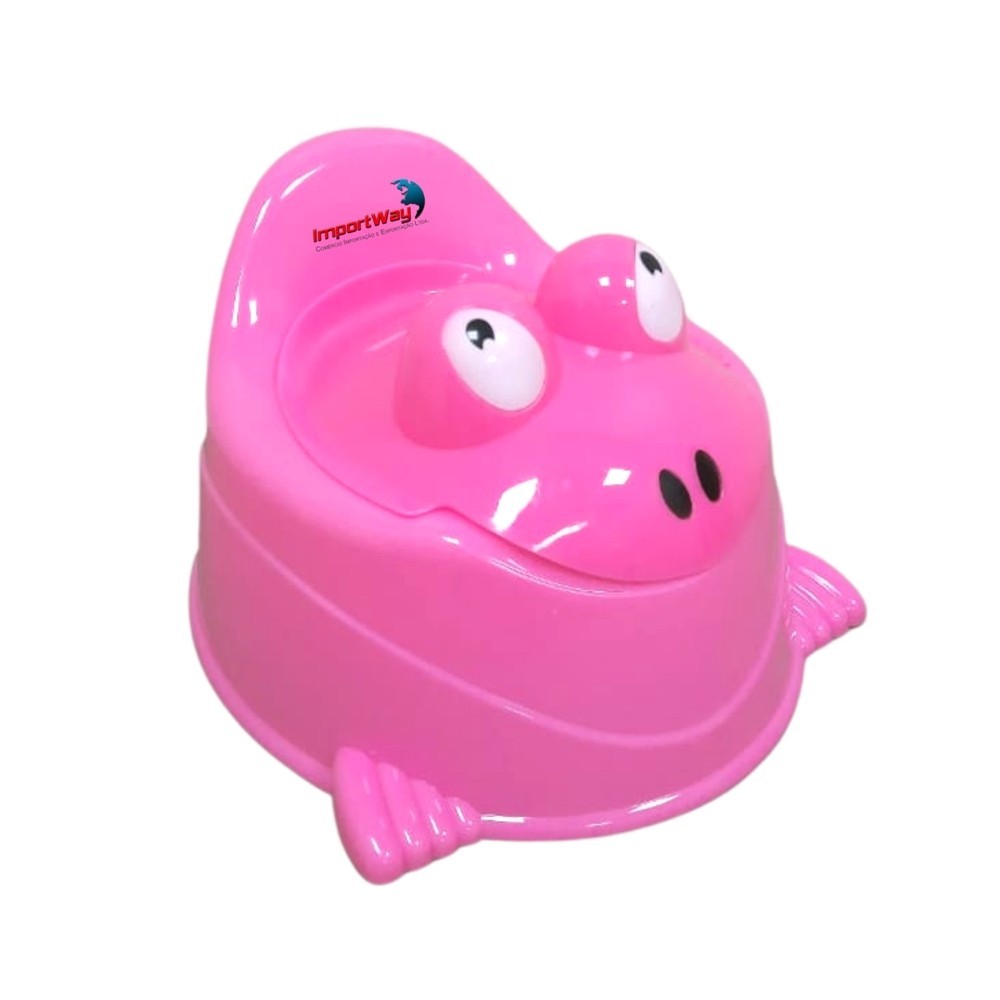 Troninho Penico Infantil C/ Tampa Sapo Bichinho Papinho Menino Menina ...