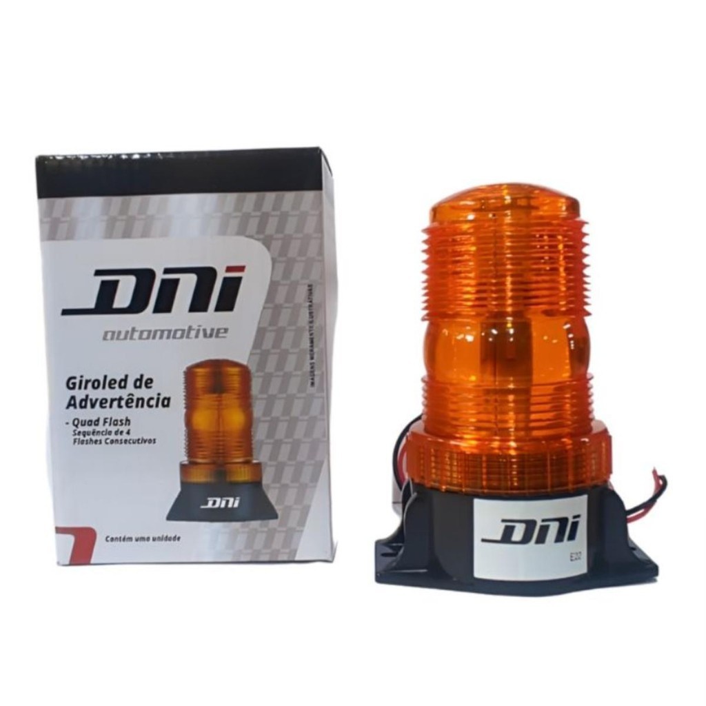 Sinalizador Strobo Visual 4 Flashes Ambar | Shopee Brasil