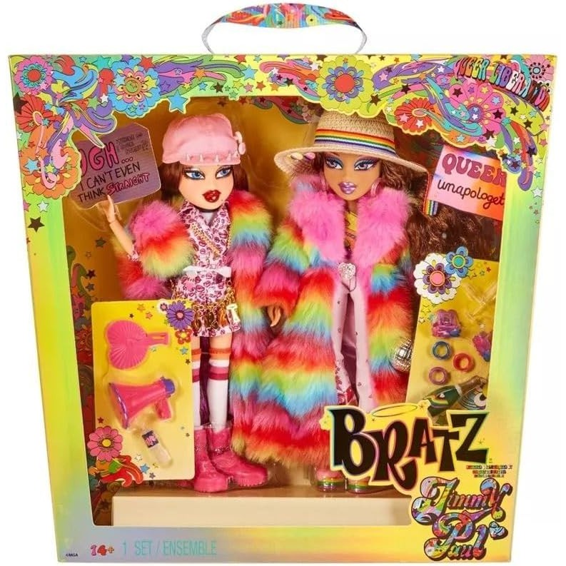 Boneca Bratz X Jimmy Paul Edição Especial Pride Designer MGA | Shopee ...