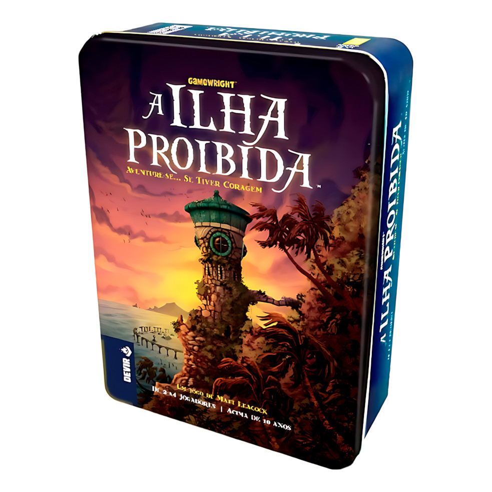 Jogo De Tabuleiro Devir - A Ilha Proibida | Shopee Brasil