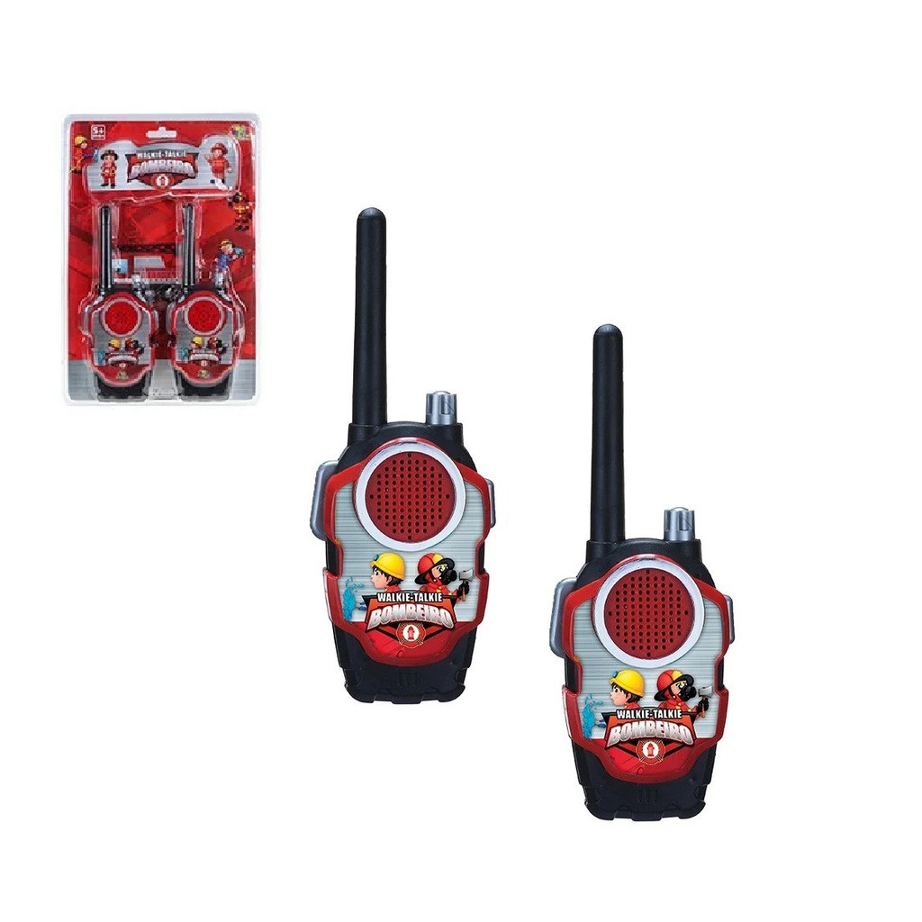Brinquedo Walk Talk Radio Comunicador Bombeiro Infantil | Shopee Brasil