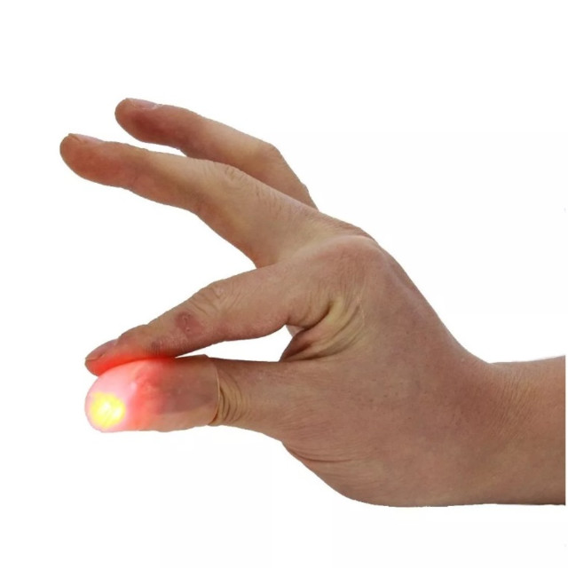 Dedo Luminoso Para Mágica D`Lite 1 uni Encantamento Ilusionismo Truque ...