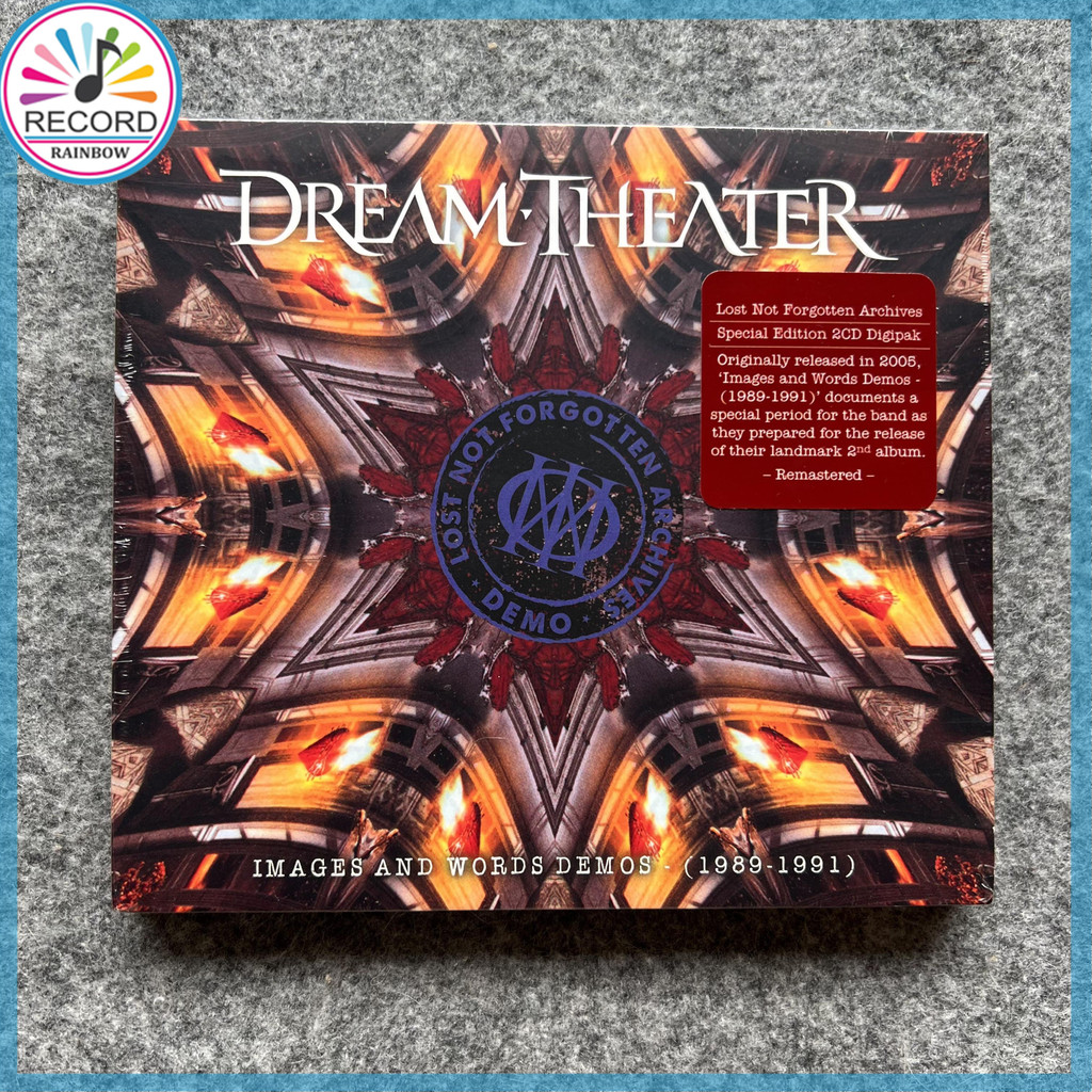 Dream Theater Lost Not Forgotten Archives: Images and Words Demos 1989-1991 2CD Original CD ...
