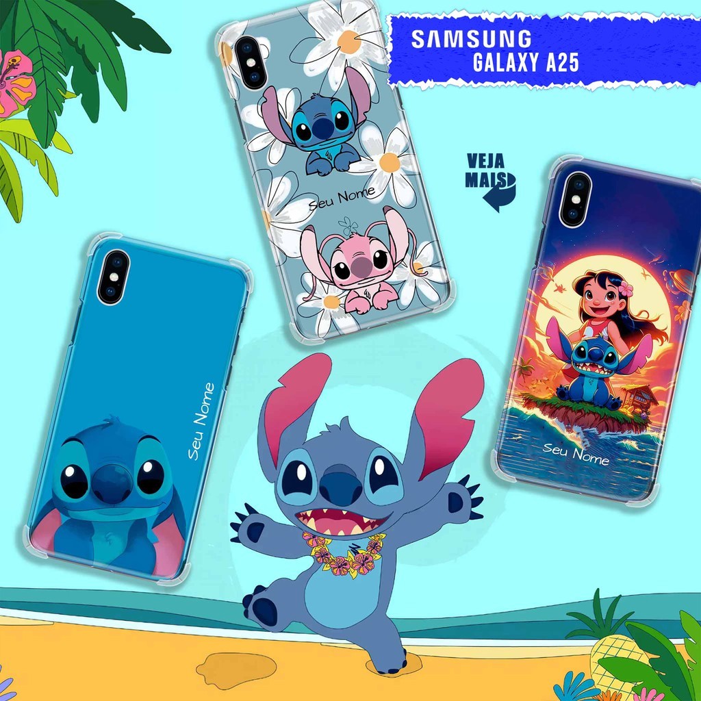 Capa Capinha - Samsung Galaxy A25 - Stitch Personalizada | Shopee Brasil