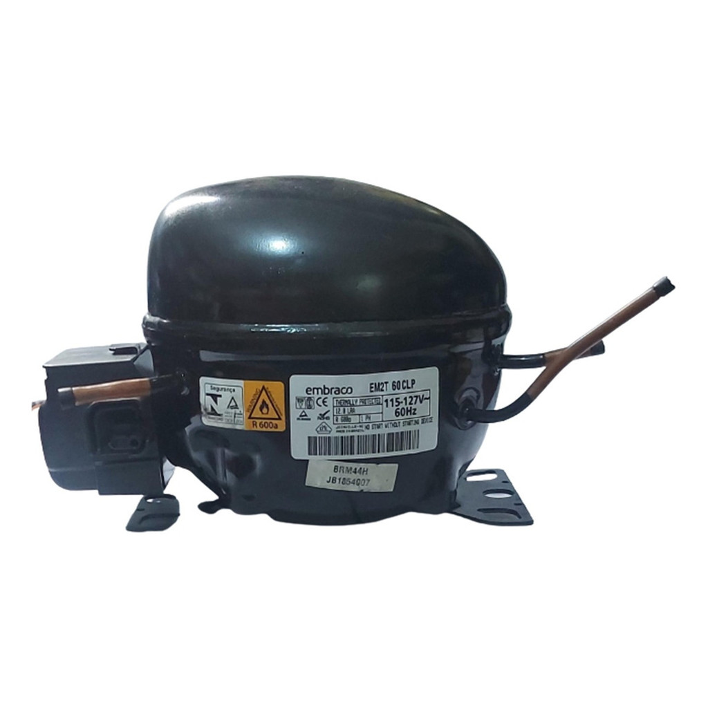 Motor Compressor Embraco Lote Em2p Em2t 60clp R600a 1/6 220v | Shopee ...