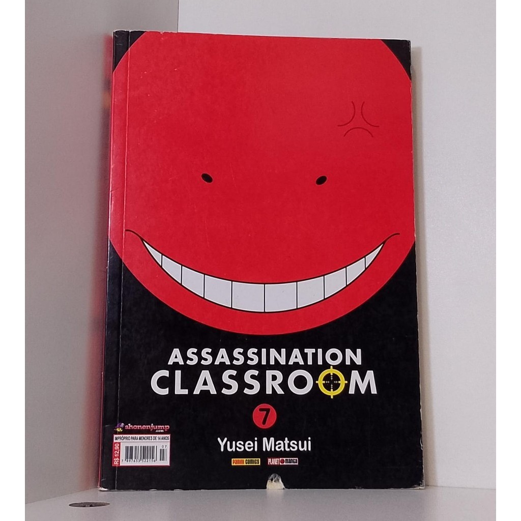 Manga Assassination Classroom volume 7 Yusei Matsui | Shopee Brasil