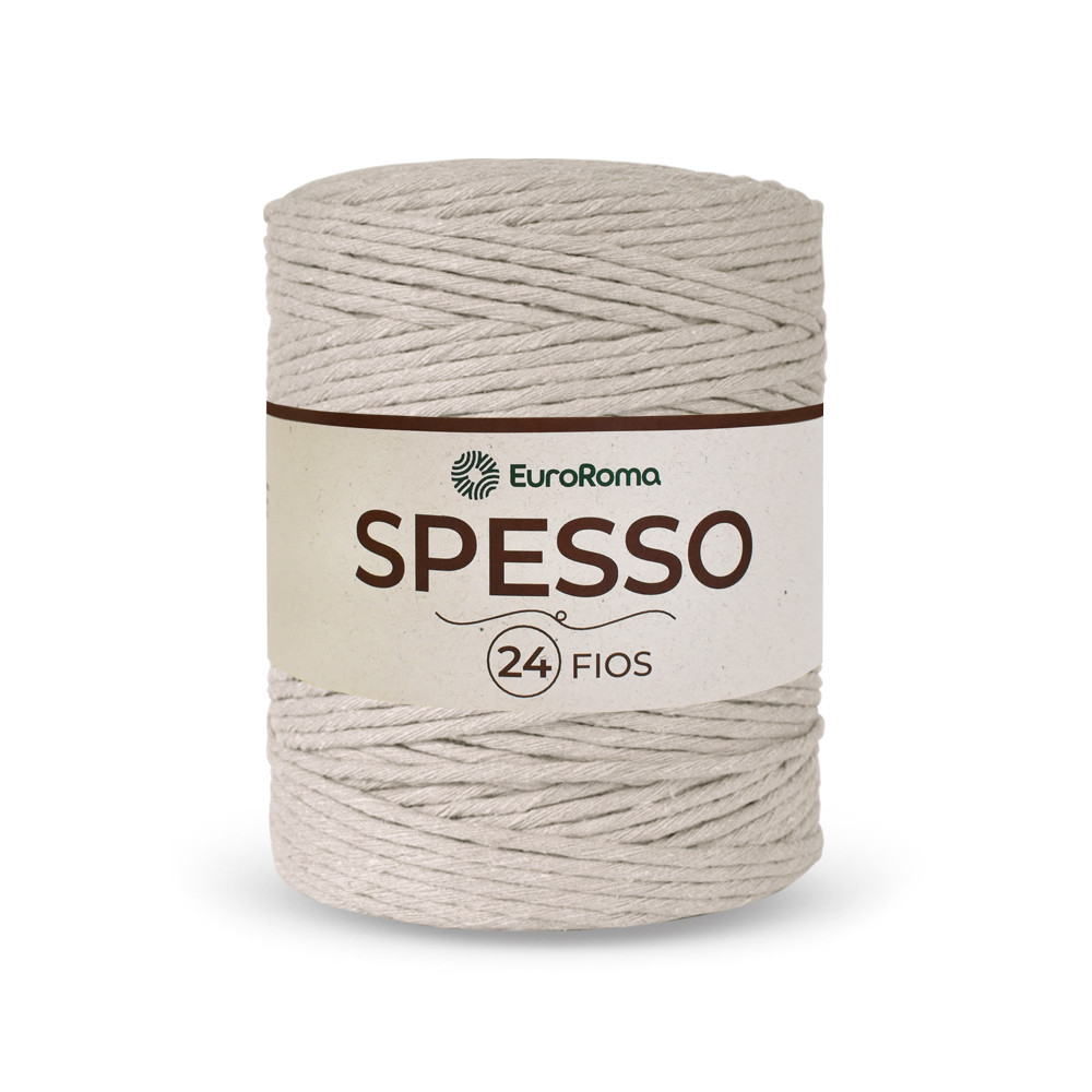 Barbante EuroRoma Spesso Macramê 1kg/ 24 fios Diversas Cores | Shopee ...