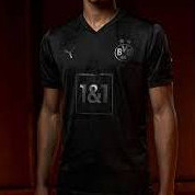 Camisa de Time BVB Borussia Dortmund Blackout 2023 - 2024 Masculino ...