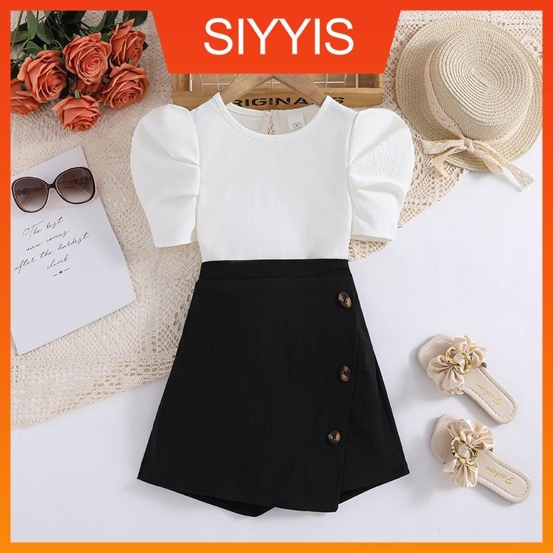 Fato Casual Simples de Verão Versão Coreana Fato de Verão com Manga de ...