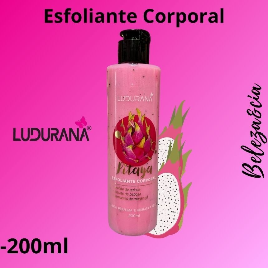 Esfoliante Corporal Pitaya Ludurana 200ml | Shopee Brasil