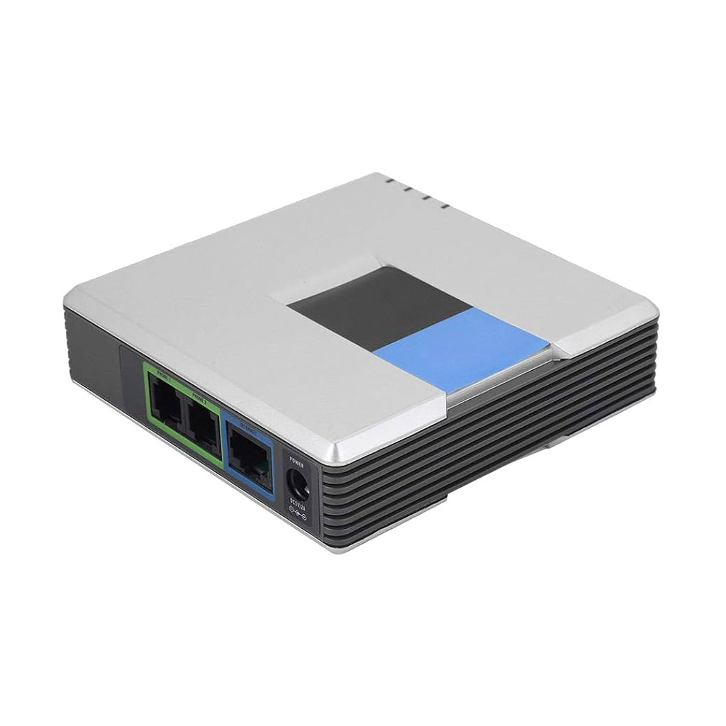 Adaptador Ata Voip 2 portas RJ11 Linksys PAP2T 110/220v | Shopee Brasil