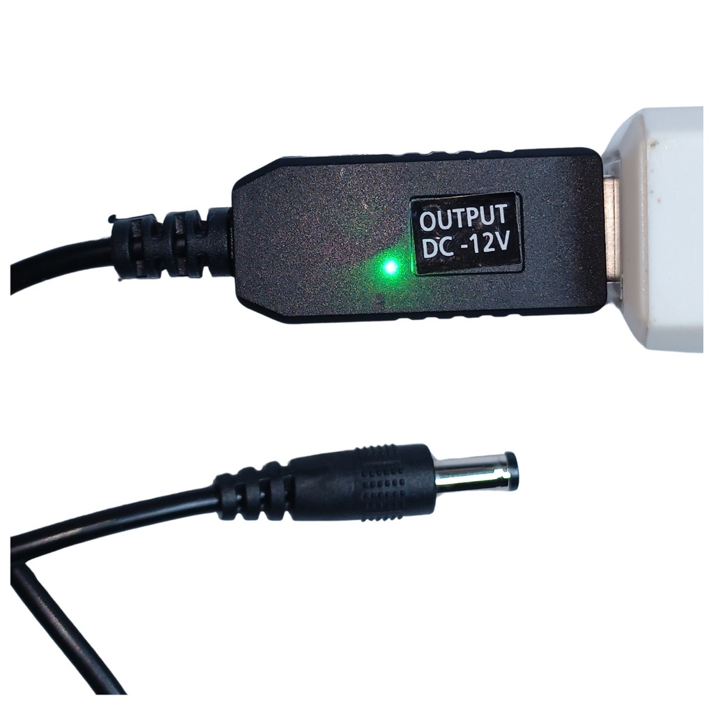 Cabo Conversor C/ Saídas 5v 9v e 12v Conversor De Tensão 5v Dc (usb) P/ 9v Ou 12v Dc (p4 ...