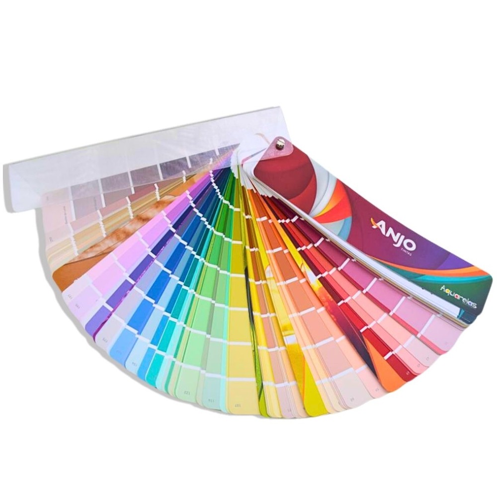 LEQUE DE CORES AQUARELAS TINTOMETRICO ANJO - ANJO | Shopee Brasil