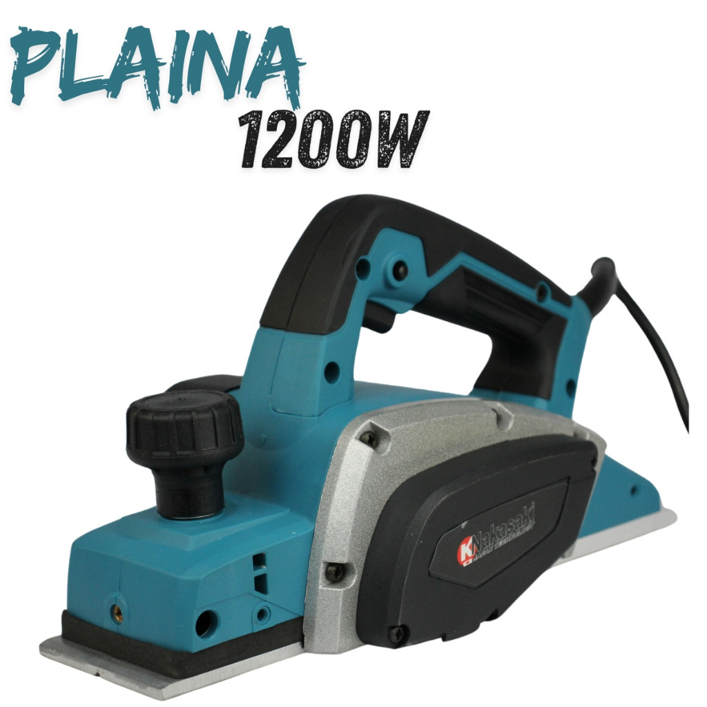 Plaina Elétrica Profissional 1200W com Lâmina Dupla – Alta Performance e Precisão para Madeira ...