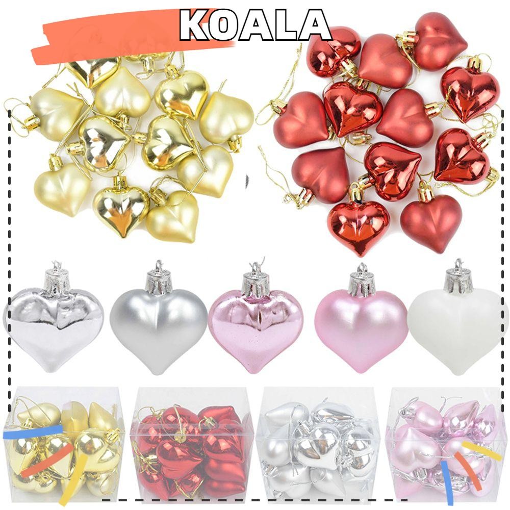 KOALL Enfeite De Coração De Natal , Suprimentos Para Festa , Artesanato ...