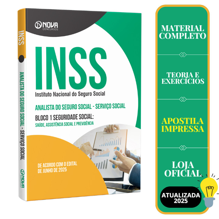 Apostila INSS - Conhecimentos Gerais e Específicos - CNU 2025 - Bloco 1 ...