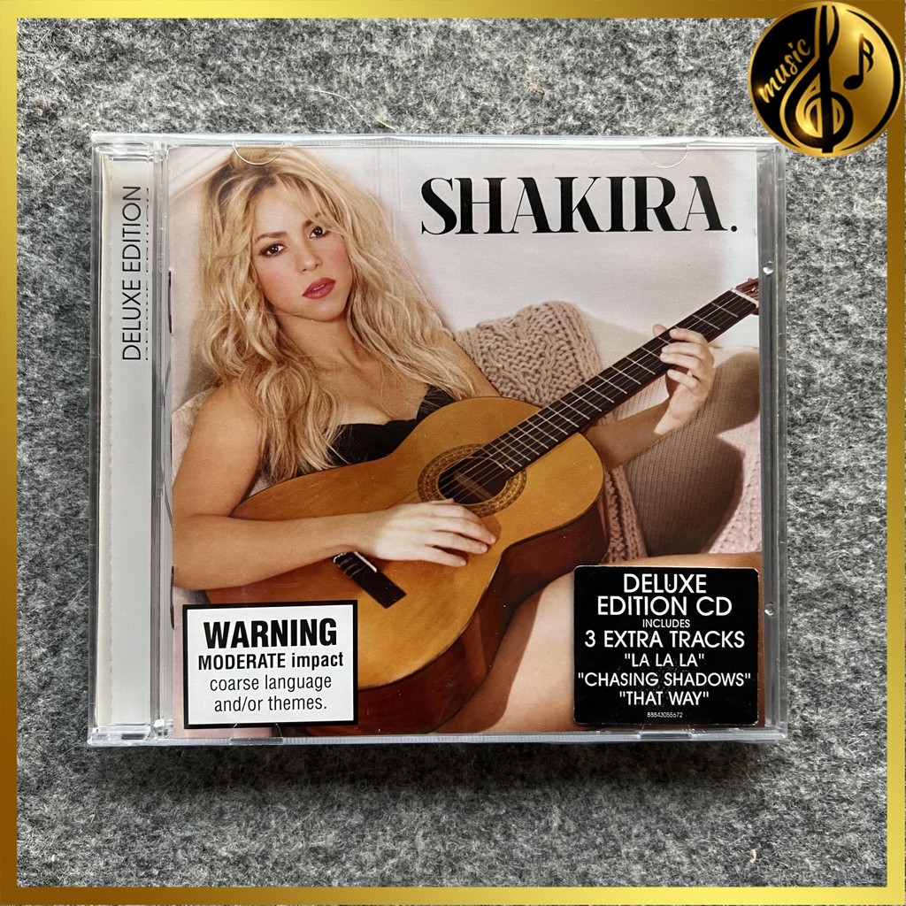 Shakira Self-Title Deluxe Edition Original CD Album [Lacrado] Brand New 1Z01412 ZKZK2 | Shopee ...