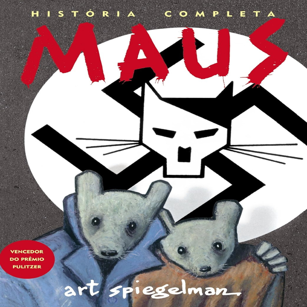 Maus História Completa autor Art Spiegelman | Shopee Brasil