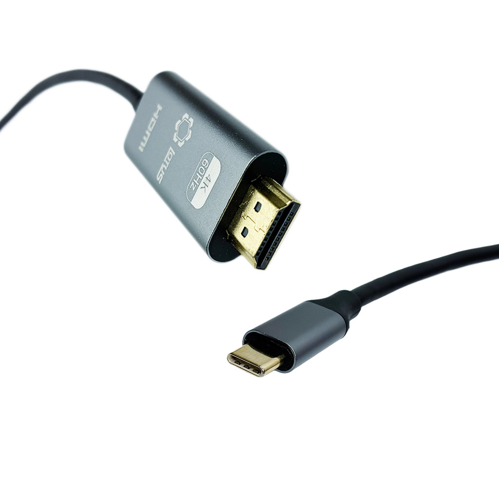 Cabo Usb Type-c (tipo-c) para hdmi 2.0 4k 60hz 2k 144Hz HDR | Shopee Brasil