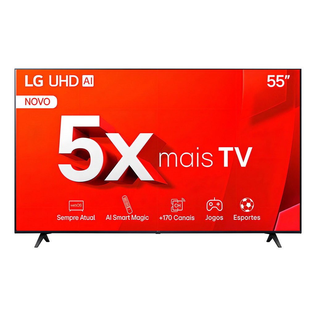 Smart Tv LG 55 Polegadas 4k 55tu801c0sa Uhd Pro Hdr Thinq Ai Wi-fi Bluetooth | Shopee Brasil