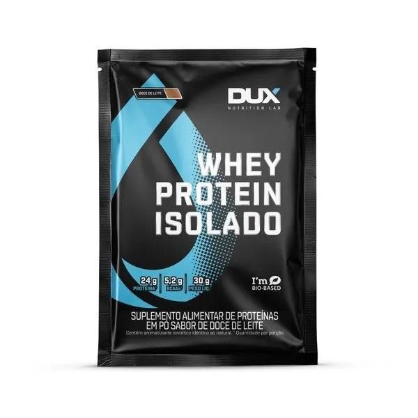 Whey Protein Isolado Dux Nutrition Lab Dose Única/Sachê 30g | Shopee Brasil