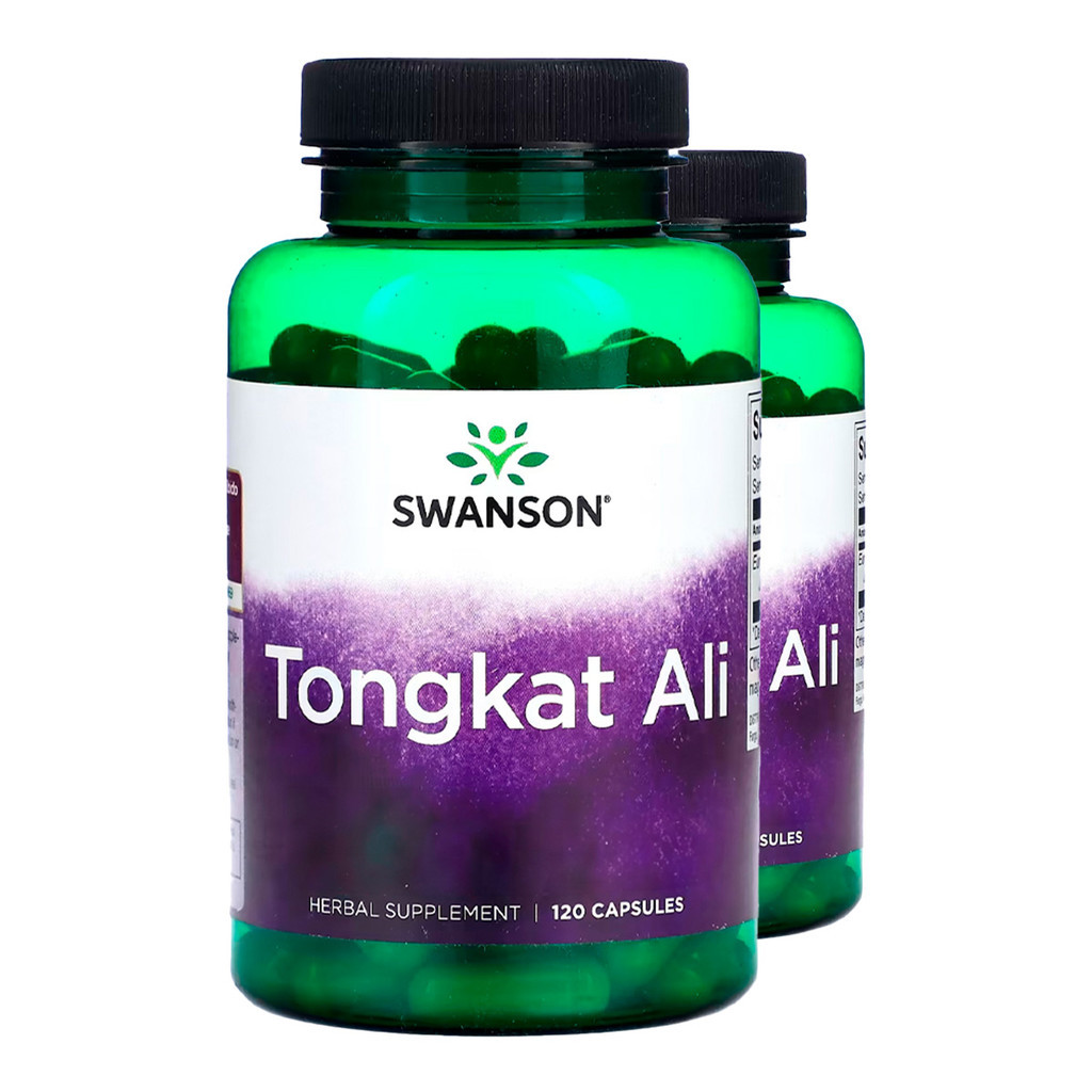 Kit 2x Tongkat Ali 400mg Swanson 120 Caps Importado/Made in Usa ...