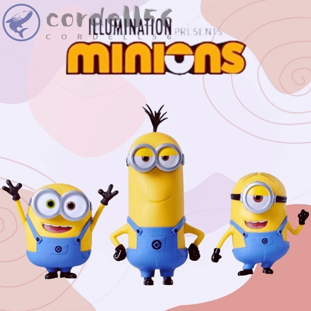 CORDELL Minion Modelo De Brinquedos , Desenho Animado Kevin Bob Stuart ...